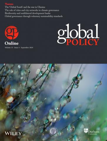 Volume 15, Issue 4, September 2024 | Global Policy Journal